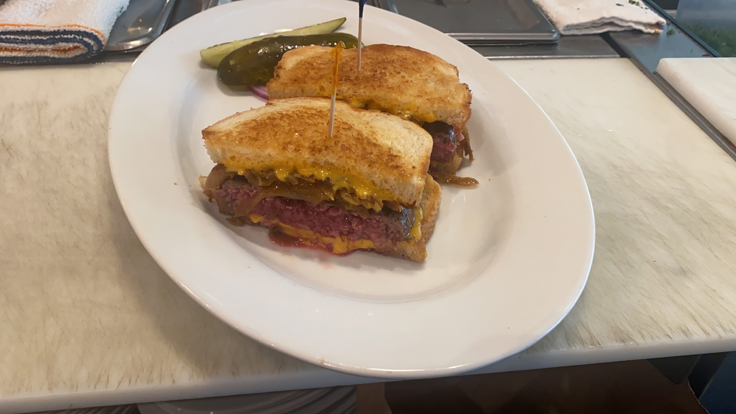 Patty Melt or Turkey Melt - Mo's Grill